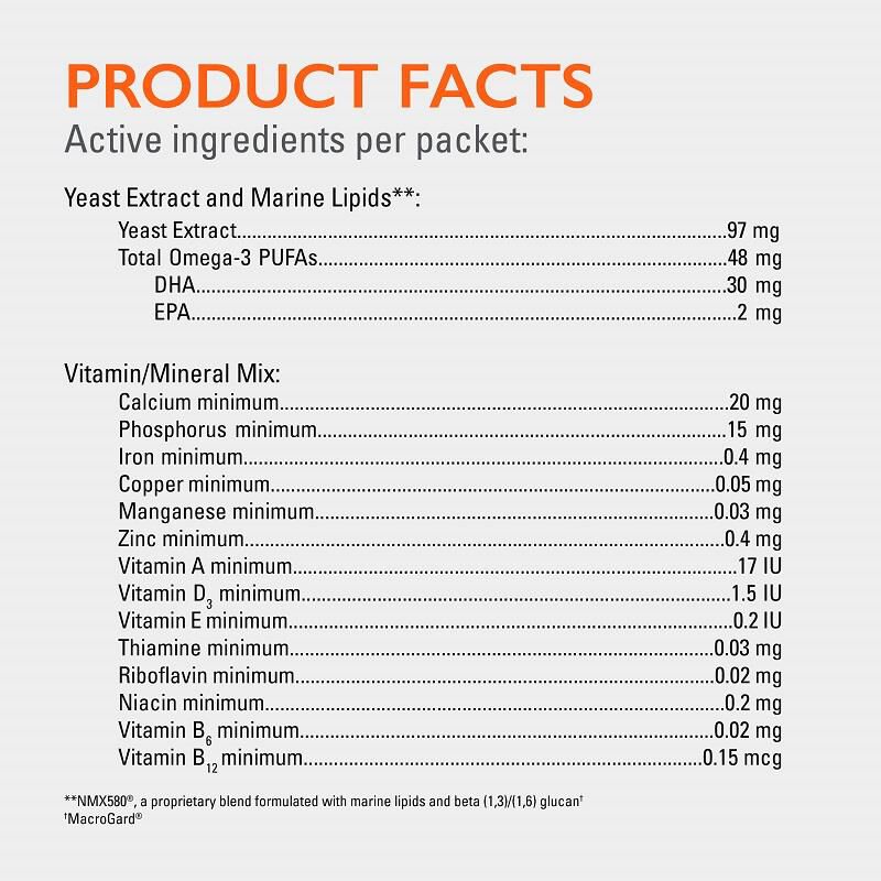 Imuquin Immune Health Supplement for Cats, 30 packets