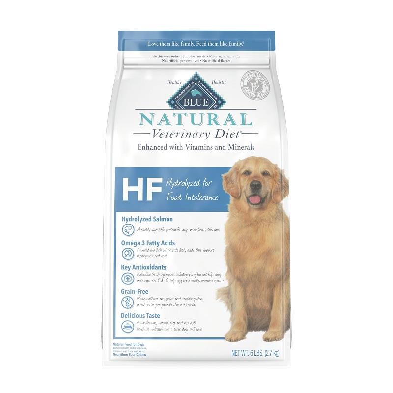 Blue Buffalo Natural Veterinary Diet HF Hydrolyzed for Food Intolerance ...