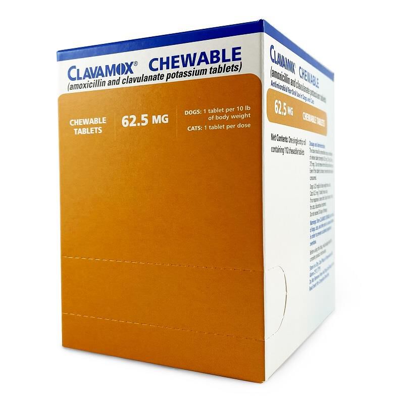 Clavamox Chewable Tablet | Free 2 Day Shipping | AKCPetRx.com
