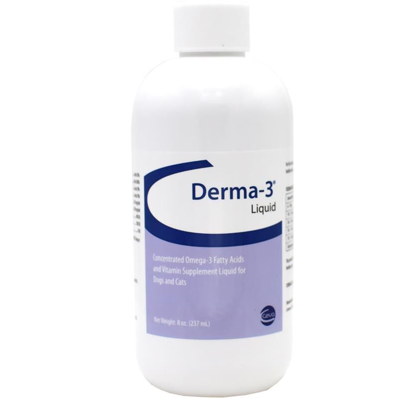Buy Sogeval Derma-3 Liquid 8 Oz for dogs and cats at best price
