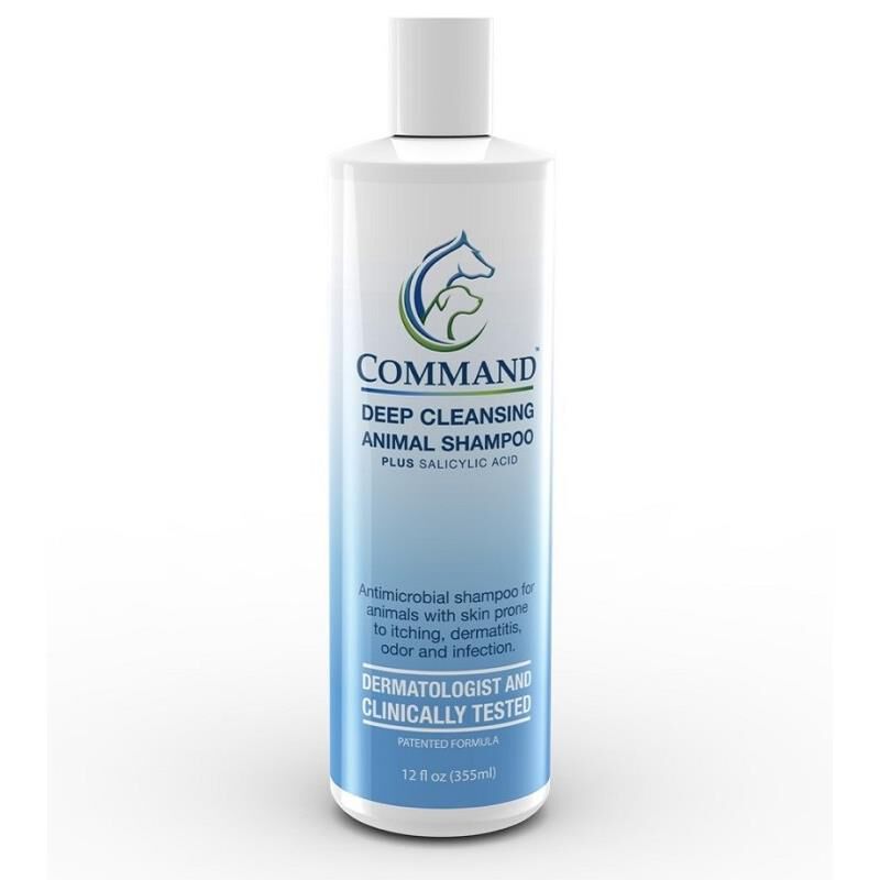 Command Deep Cleansing Animal Shampoo Plus Salicylic Acid, 12 fl oz