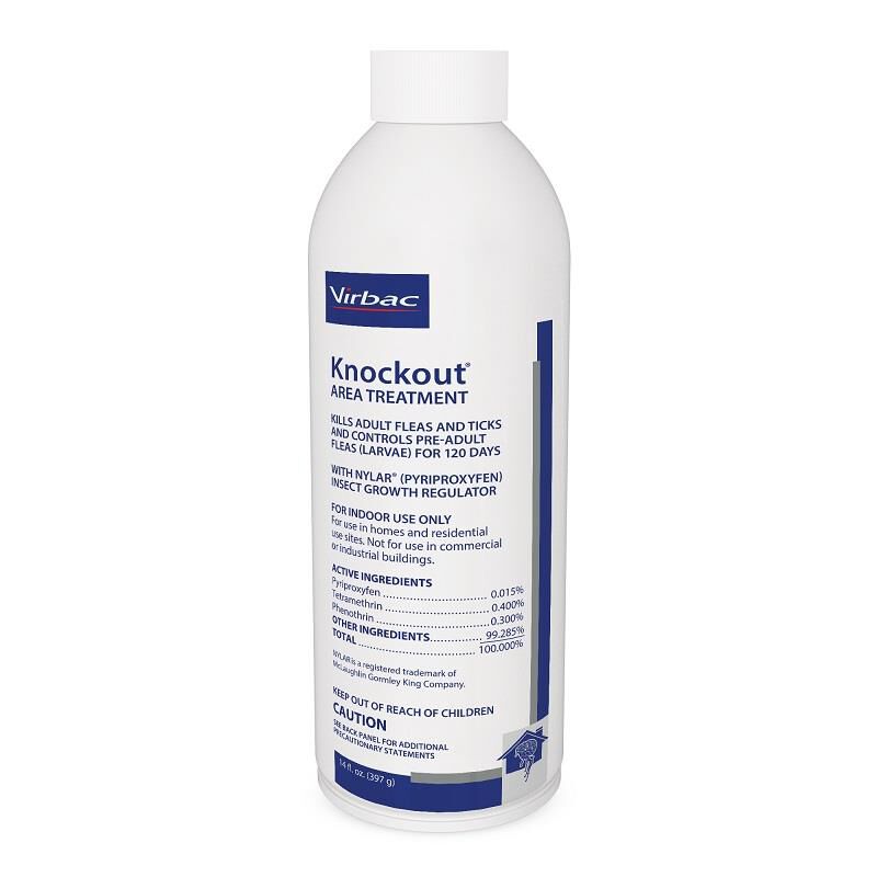 Knockout Area Treatment | Knockout flea spray for dogs and cats