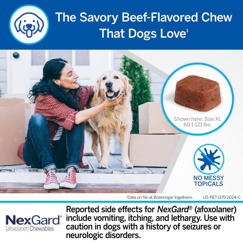 Nexgard for Dogs and Puppies | Free 2 Day Shipping | AKCPetRx.com