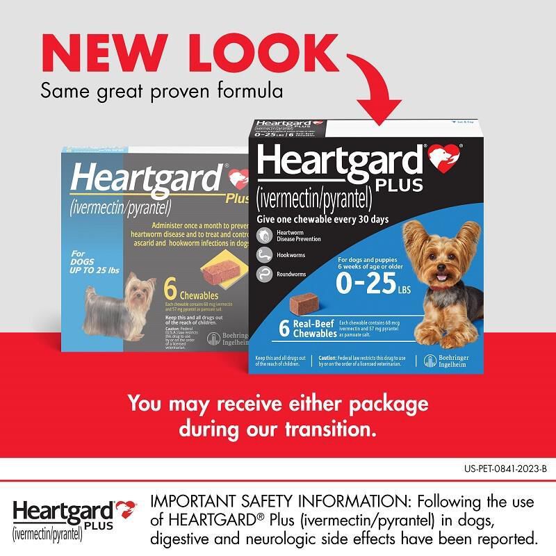 Heartgard Plus Chewables For Dogs | Free 2 Day Shipping | AKCPetRx.com