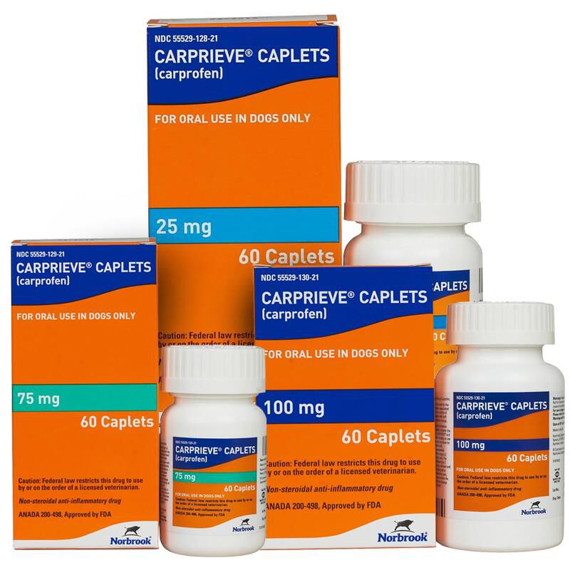 Carprieve Caplets | Free 2 Day Shipping | AKCPetRx.com