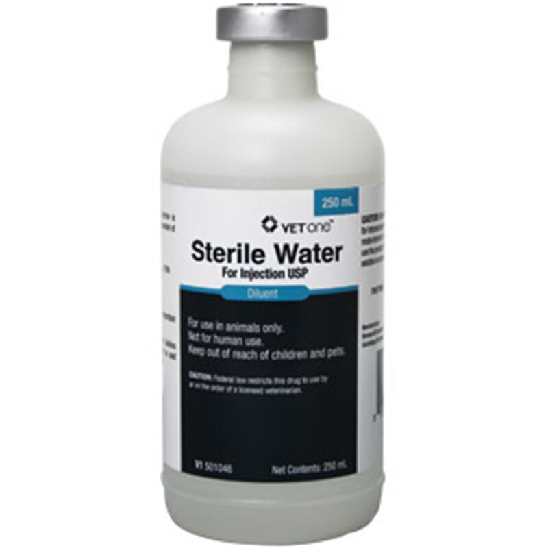 Sterile Water for Injection USP | Free 2 Day Shipping | AKCPetRx.com