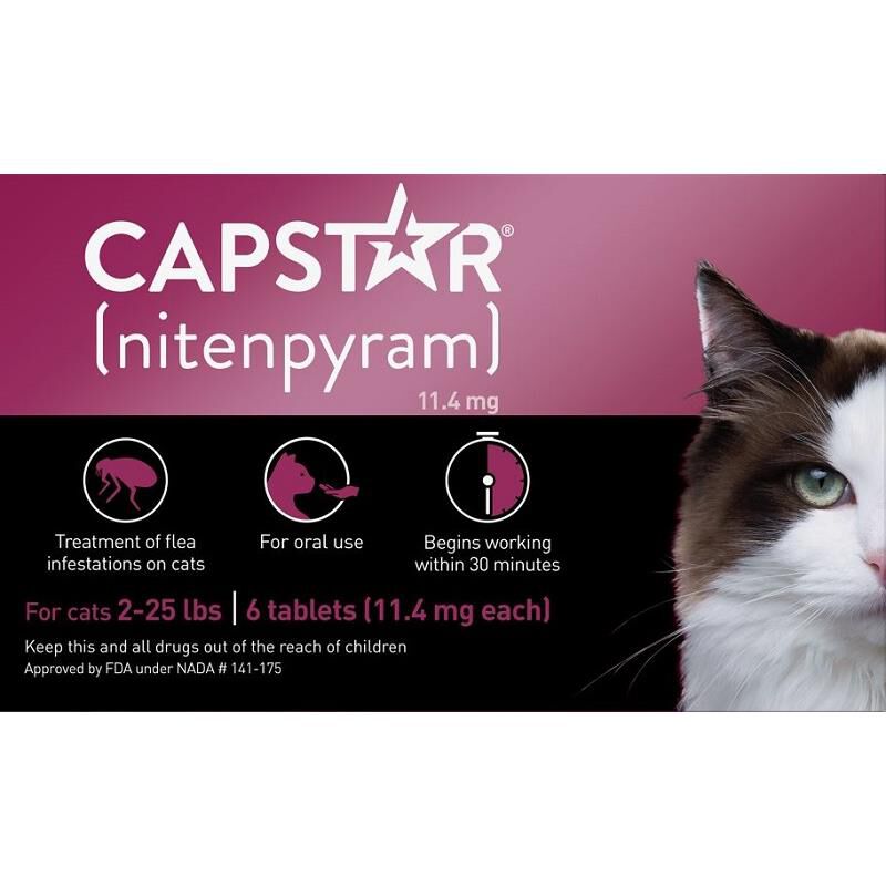 Capstar Flea Tablets for Dogs and Cats | Free 2 Day Shipping | AKCPetRx.com
