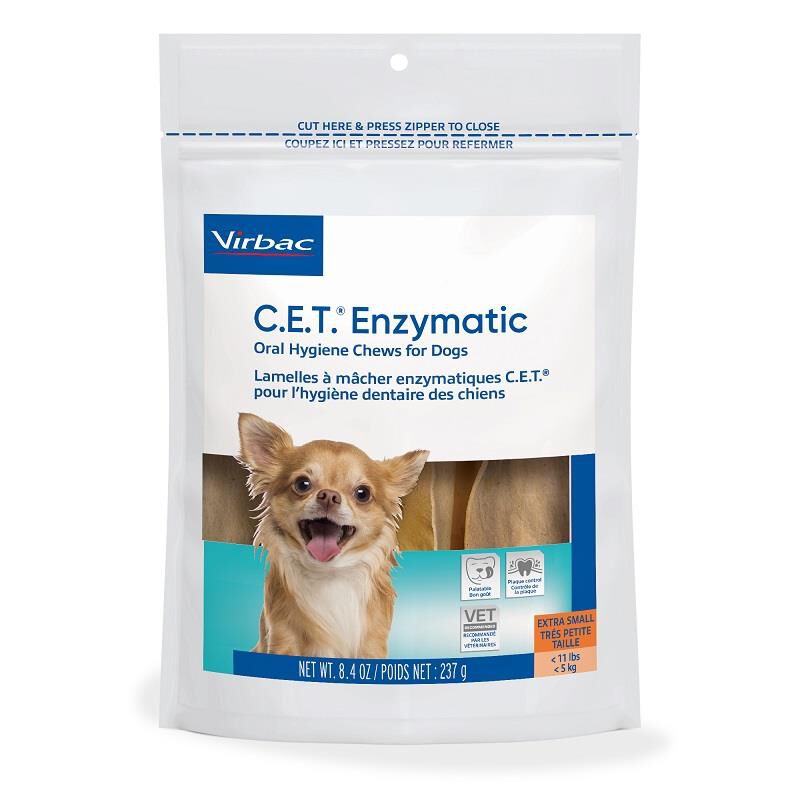 C.E.T. Enzymatic Oral Hygiene Chews for Dogs | Free 2 Day Shipping ...