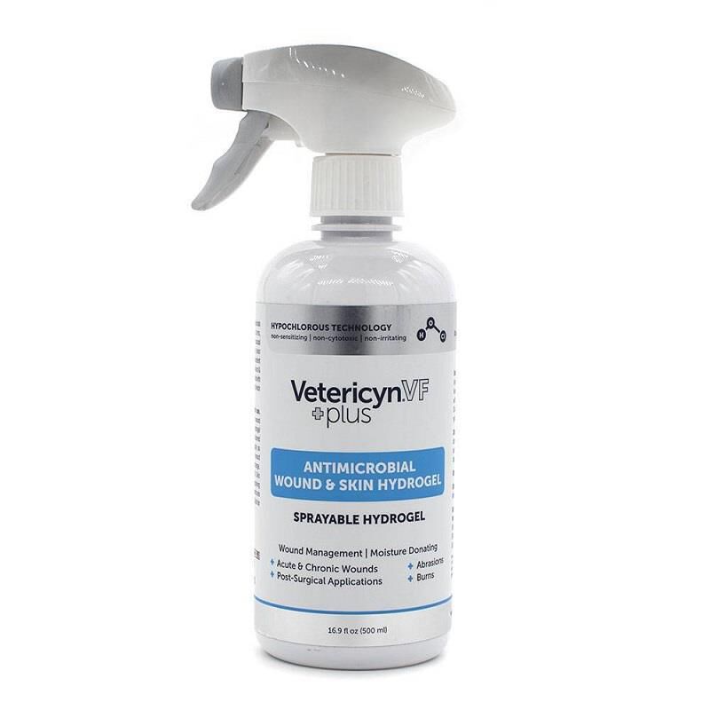 Vetericyn VF Plus Antimicrobial HydroGel Spray, 16 oz Trigger ...