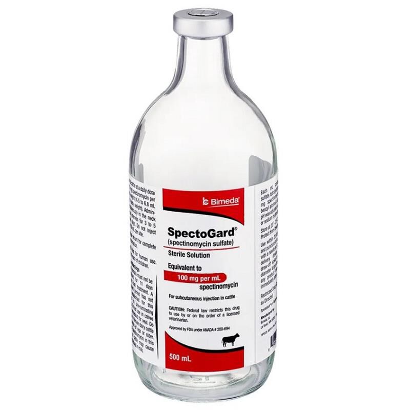 SpectoGard (spectinomycin sulfate) Sterile Solution Injection for ...