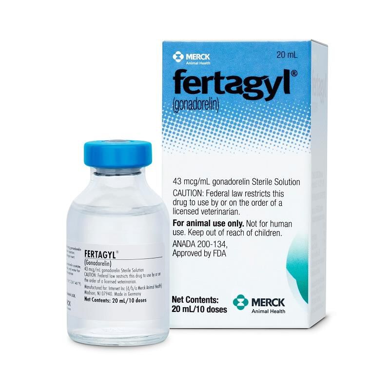 Fertagyl (Gonadorelin) Injectable 43 mcg/ml | Free 2 Day Shipping ...