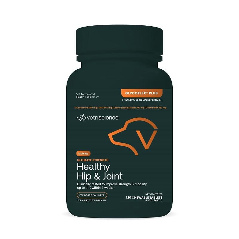 Vetri-Science Glyco-Flex Plus Chew Tabs for Dogs, 120 Ct. | AKCPetRx.com