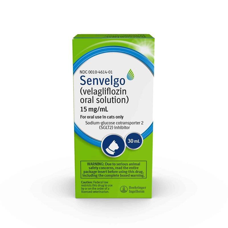 Senvelgo (velagliflozin oral solution) for Cats, 15 mg/ml