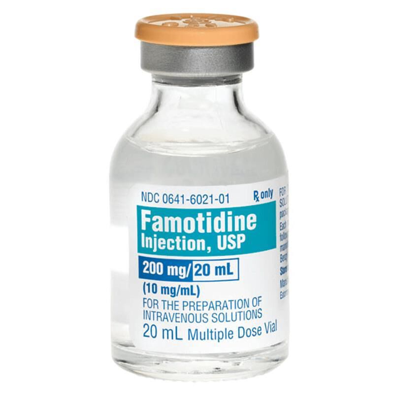 Famotidine Injection, 10mg/ml, 20 ml Multiple Dose vial | AKCPetRx.com