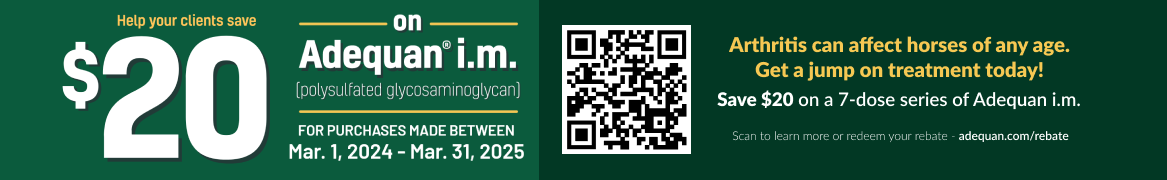 Adequan Equine I.M. injectable for Horses